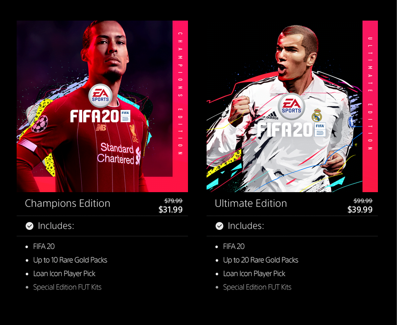 اکانت ظرفیتی EA Sports FIFA 20: Ultimate Edition - خرید اکانت ظرفیتی و ...